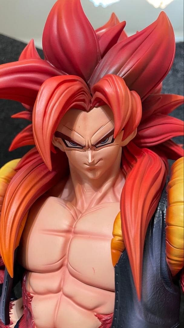 ドラゴンボールGT希少スタチュー1/4サイズゴジータサイヤ人４