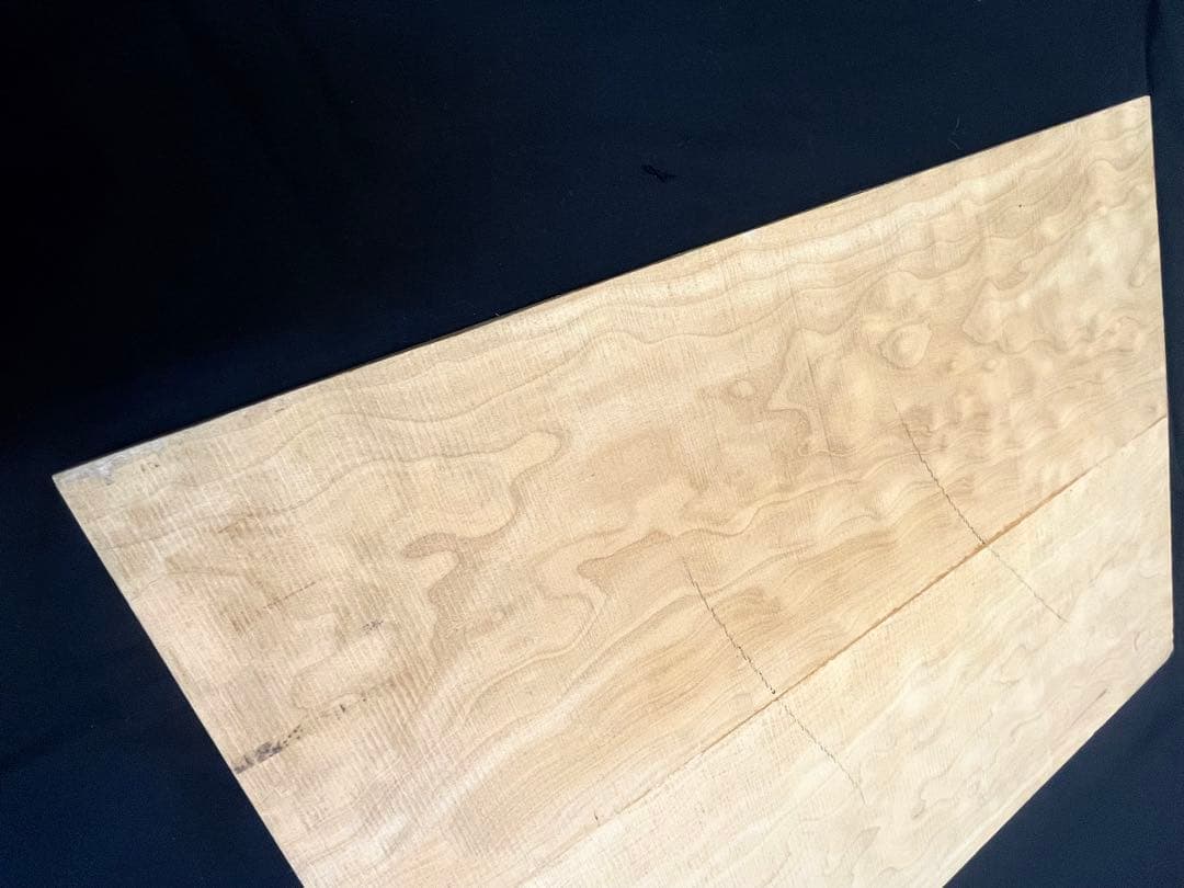 Quilt Soft Maple body top材