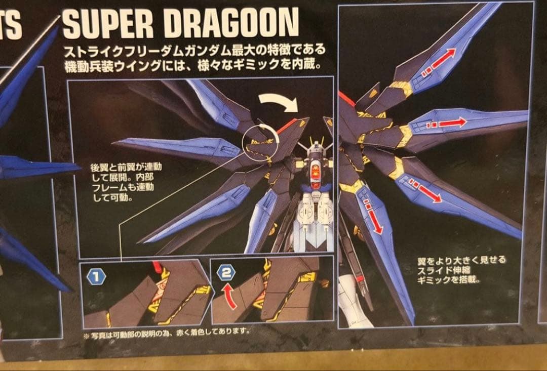 新品 MGストライクフリーダムガンダム フルバーストモード ガンプラ ポスター付
