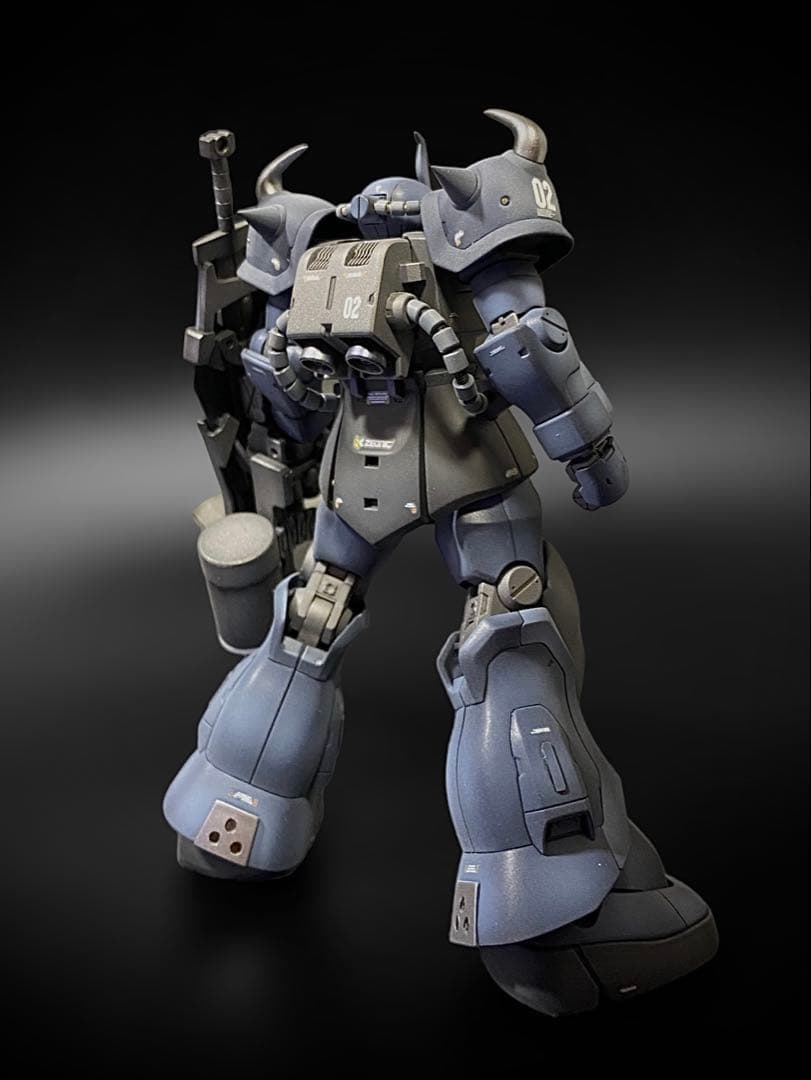 HGUC 1/144 グフカスタム　全塗装　改造　完成品