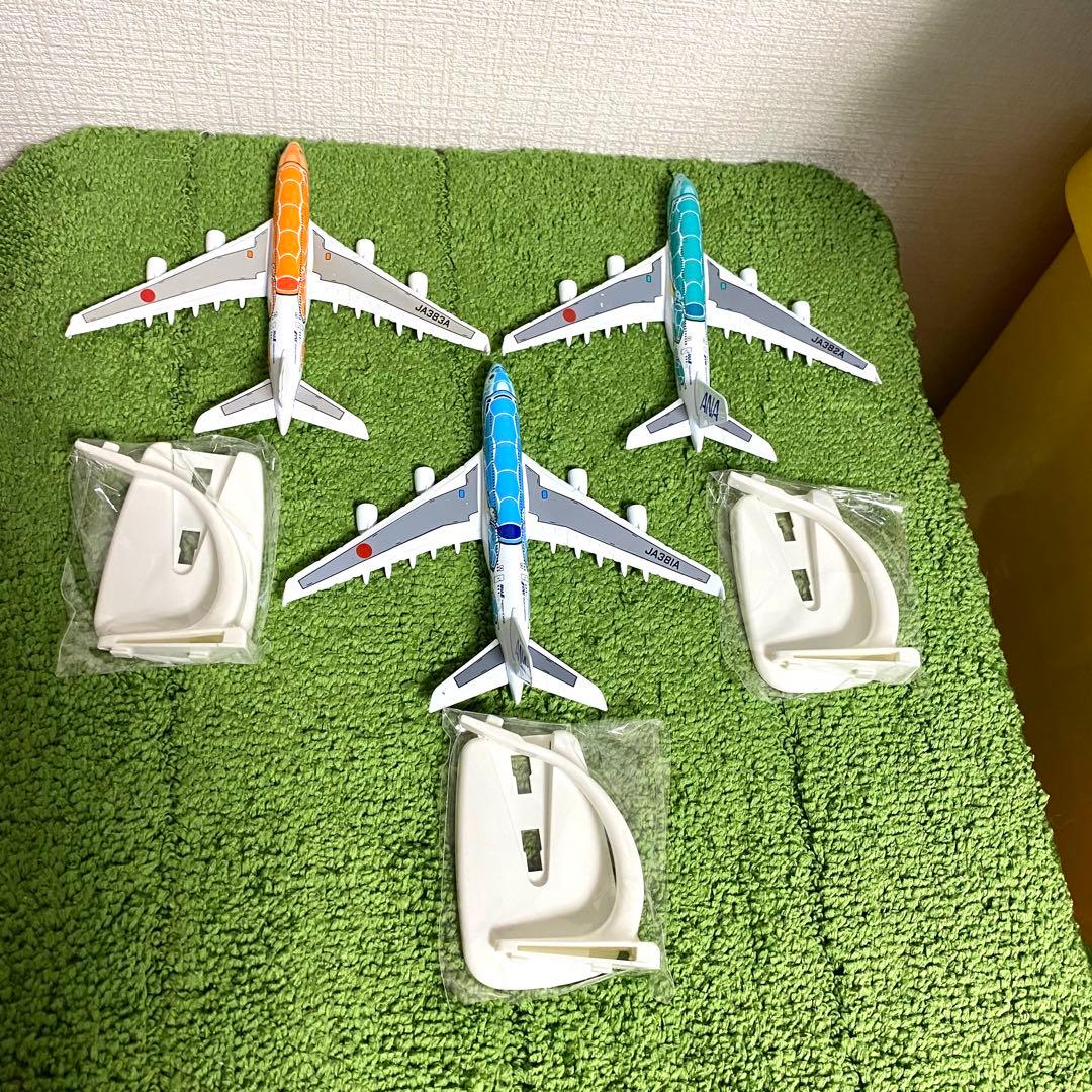 エアバス A380 ANA フライングホヌ　3機セット　1/500