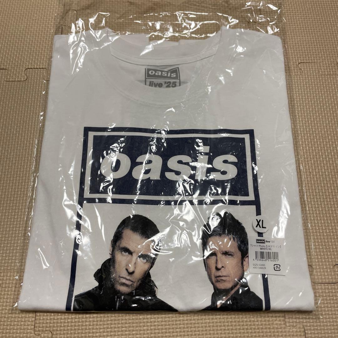 oasis Tシャツ Photo 【UKデザイン】 White