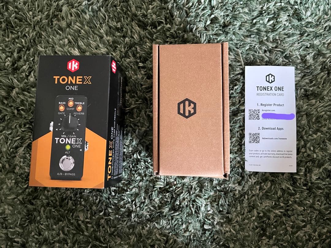 TONEX ONE 【IK Multimedia】