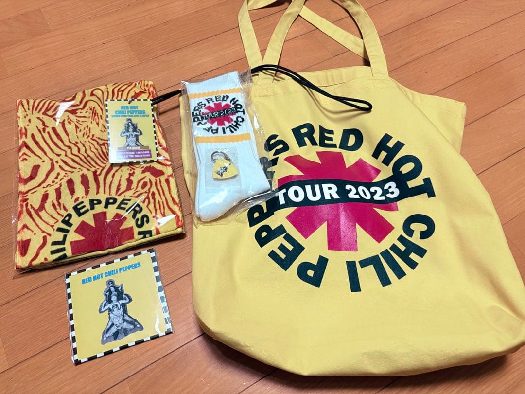 レッチリ 限定グッズ Red Hot Chili Peppers タオル