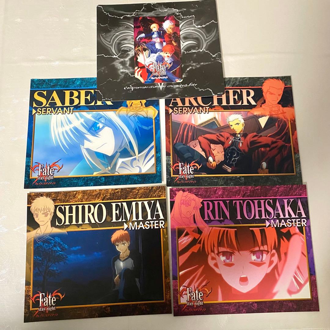 C68 コミケ Fate stay night 限定 カード セット