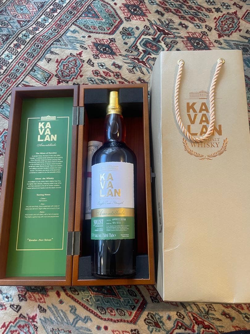 KAVALAN SOLIST Amontillado カラバン ソリスト