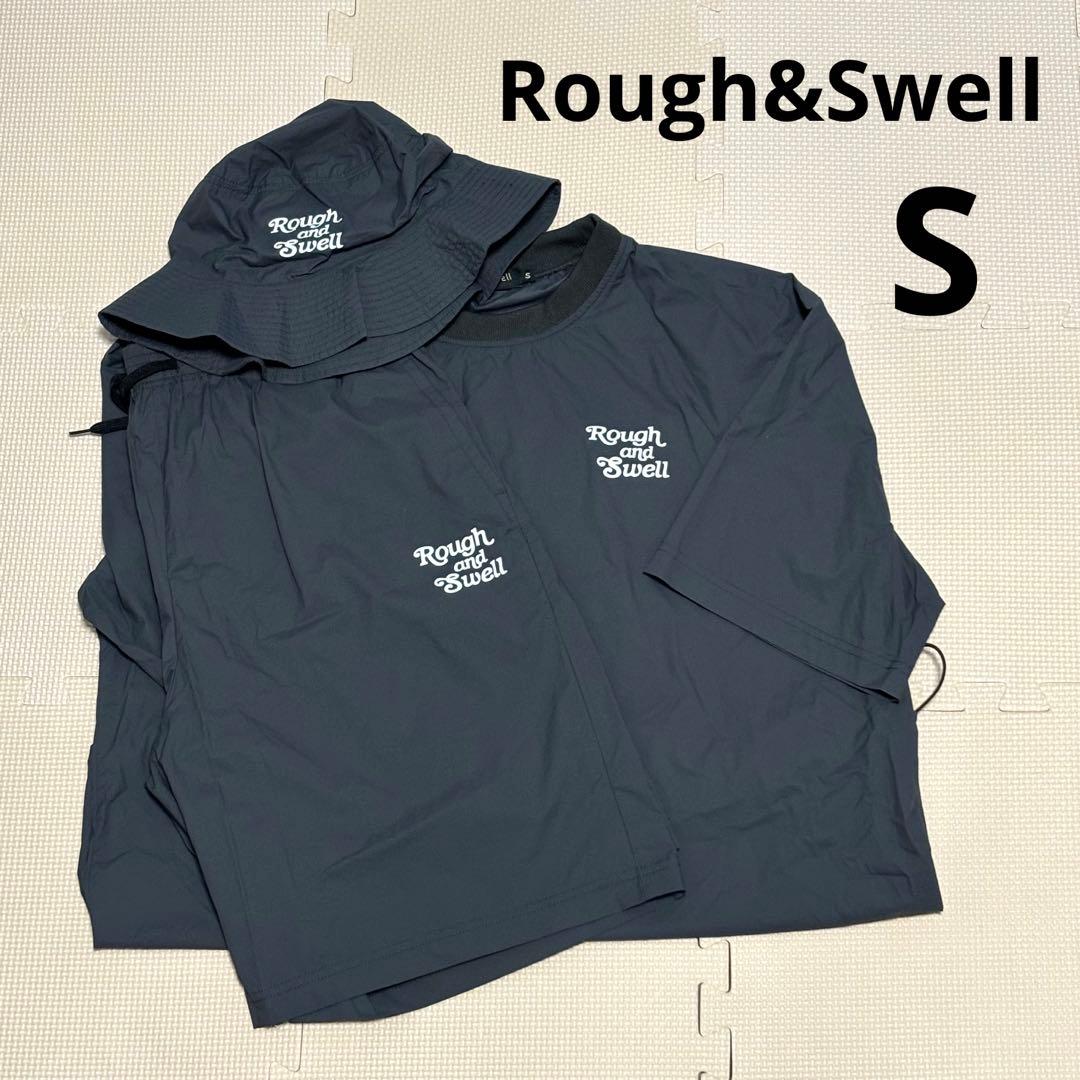 rough&swell セットアップ　レインウェア　ナイロン　3点セット　S