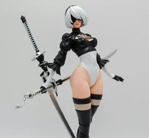ニーアオートマタ　2b　ヨルハ　黒　フィギュア