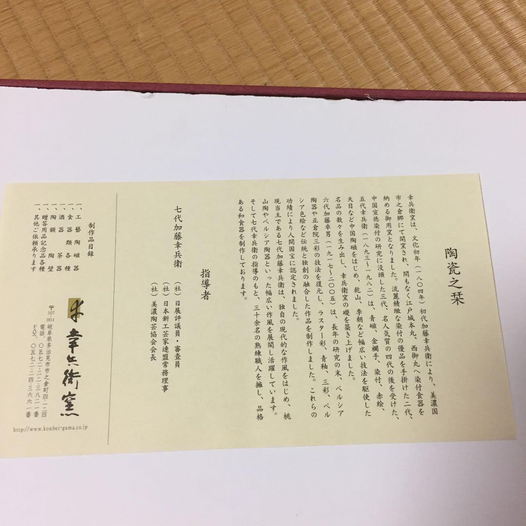 加藤幸兵衛 額