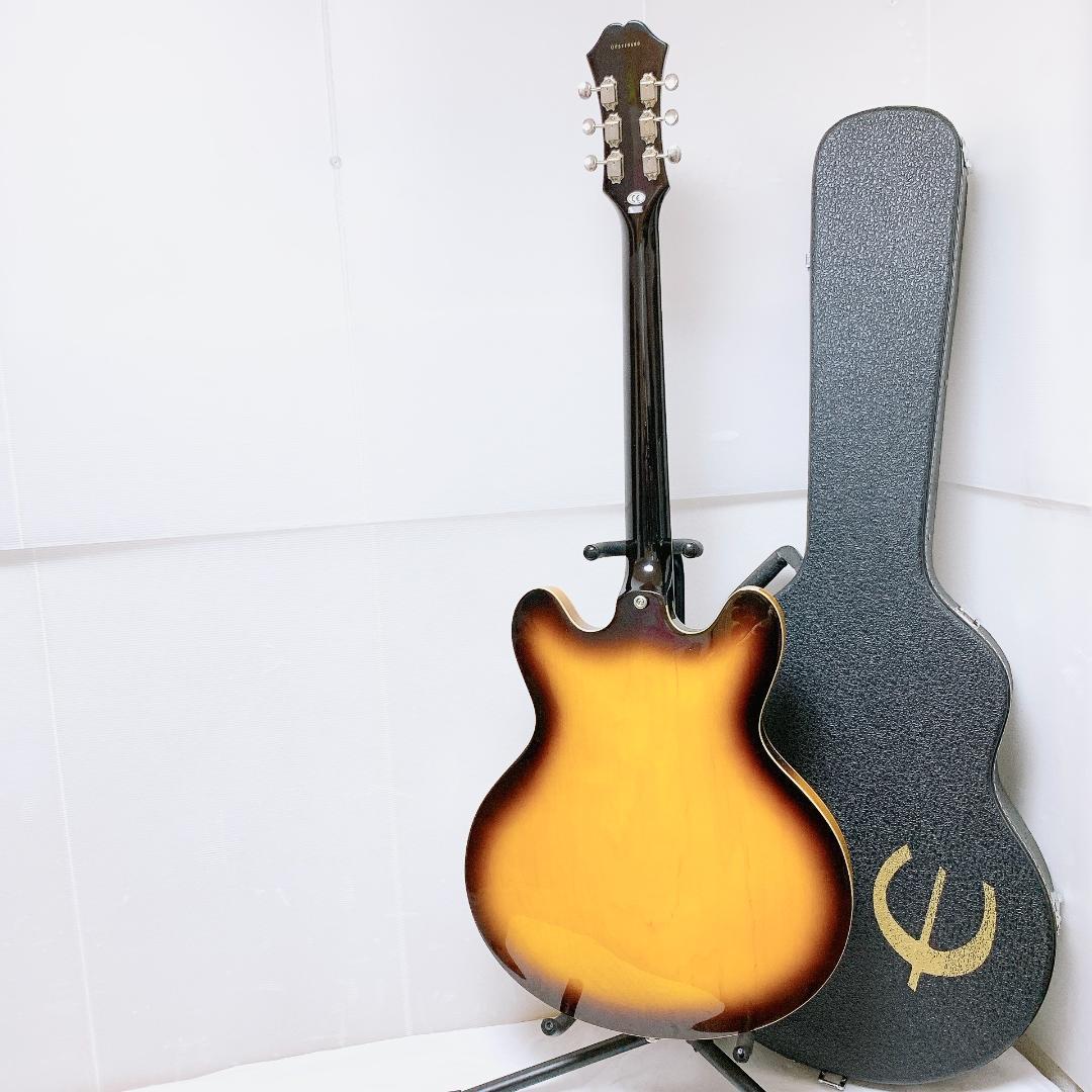 美品 Epiphone エピフォン Casino VS ナチュラル ハードケース