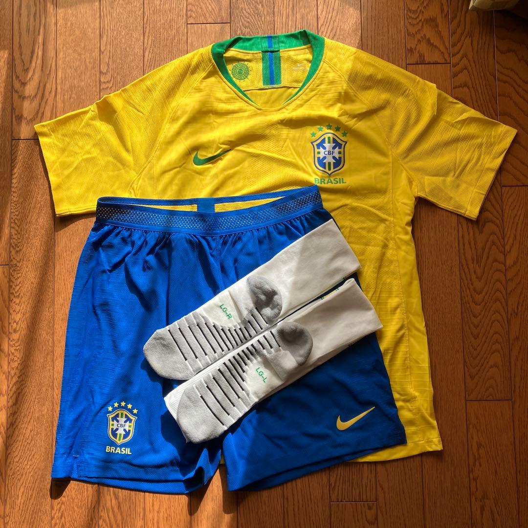 NIKE 2018ブラジル代表ユニフォーム一式 L 未着用