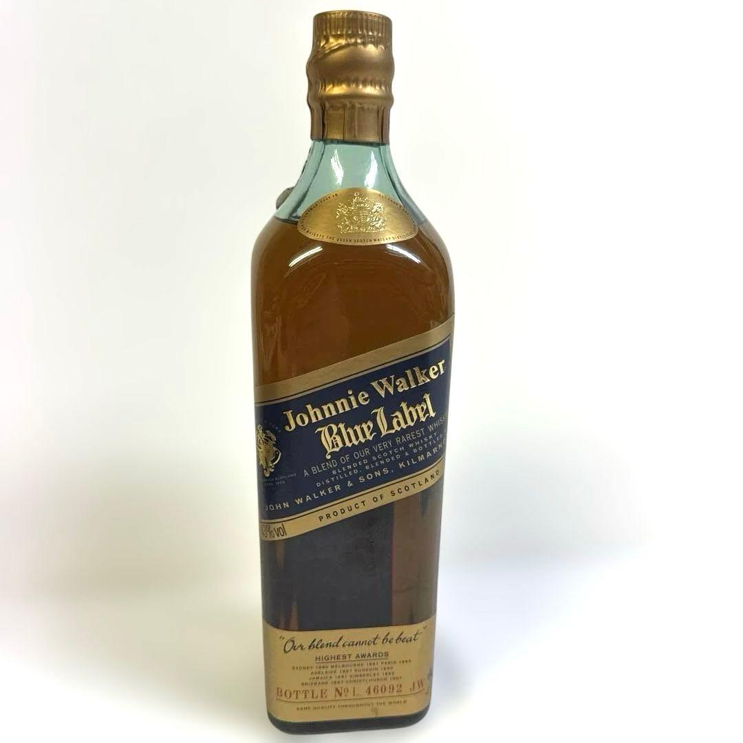 未開封古酒Johnnie Walker Blue Label スコッチウイスキー