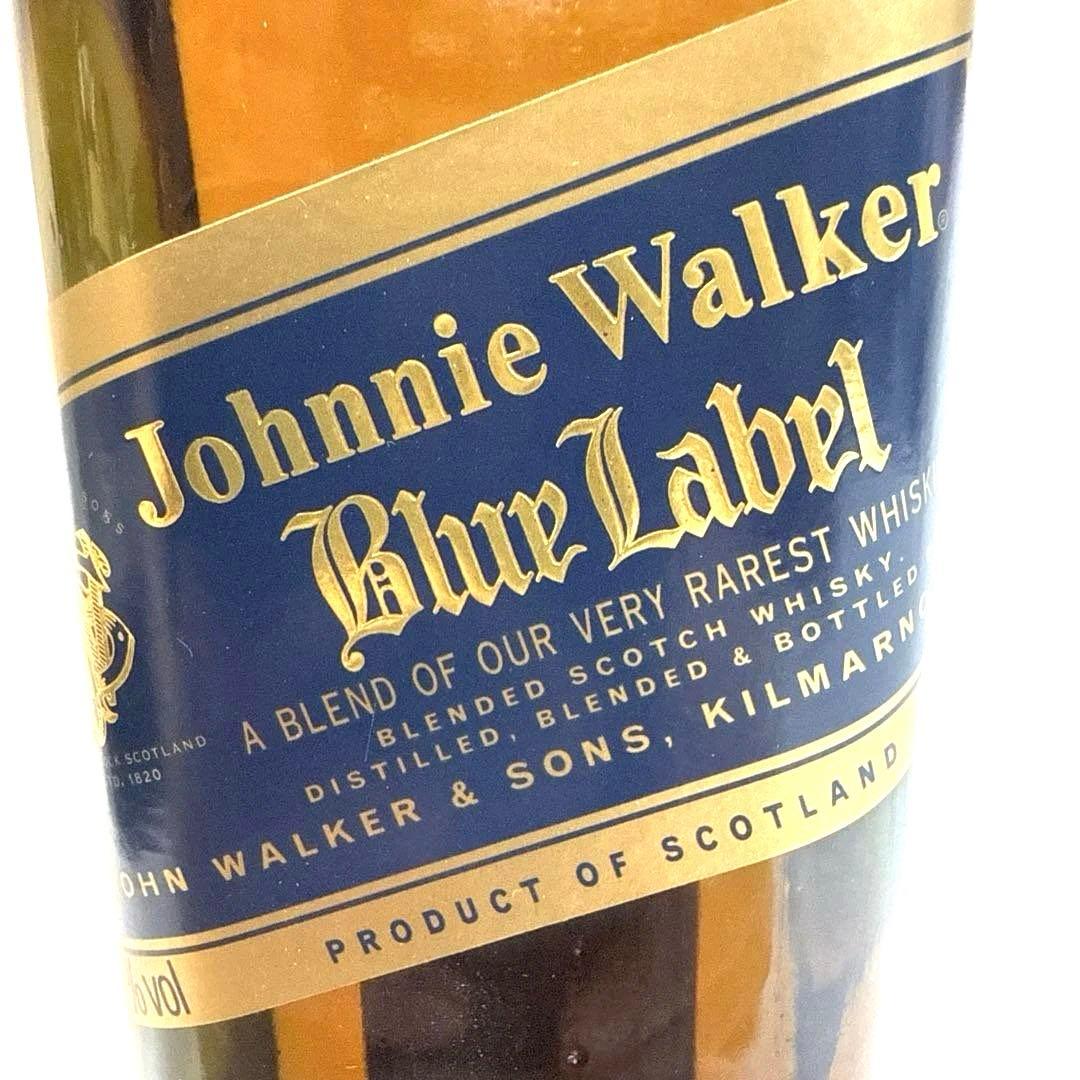 未開封古酒Johnnie Walker Blue Label スコッチウイスキー