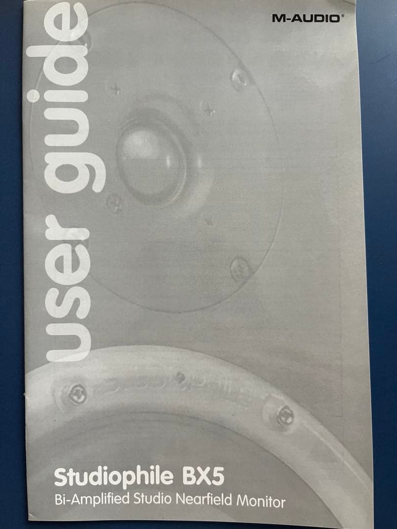 【動作確認済】M-AUDIO StudioPhile BX5 モニタースピーカー