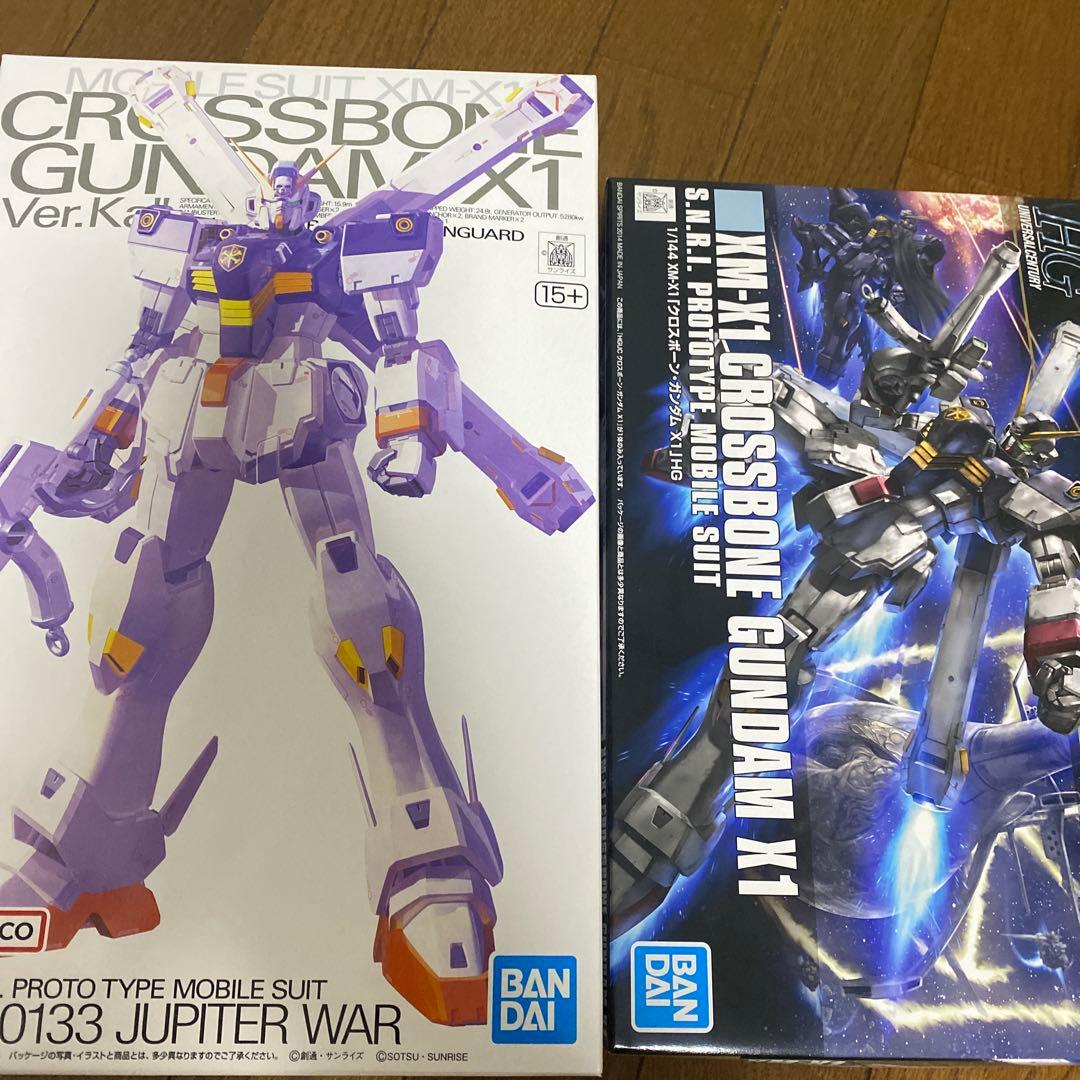 ガンプラ 2点まとめ売り クロスボーン・ガンダムX1