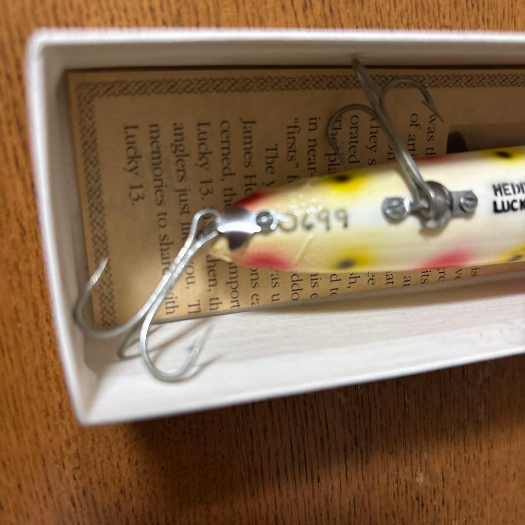 ルアー・フライ Heddon DOWAGIAC Wood Lucky 13