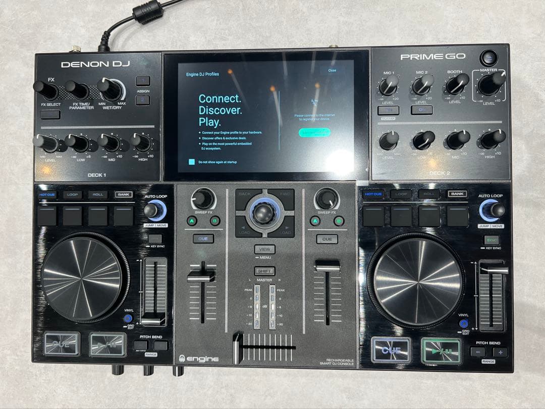 【美品】Denon DJ Prime GO Decksaver付