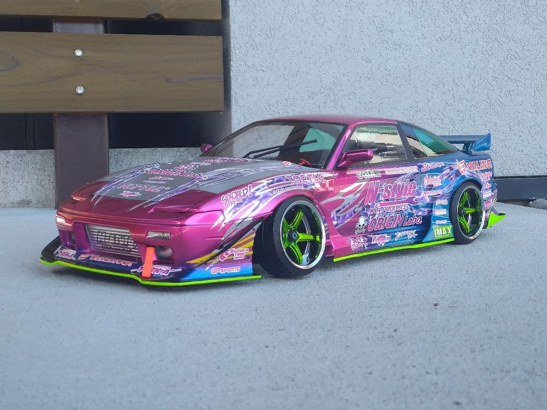 ReveD　WISTERIA 180SX　ラジコンボディ