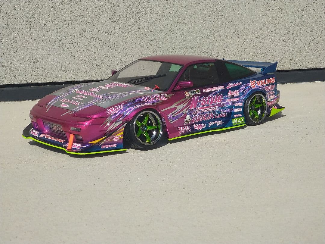 ReveD　WISTERIA 180SX　ラジコンボディ