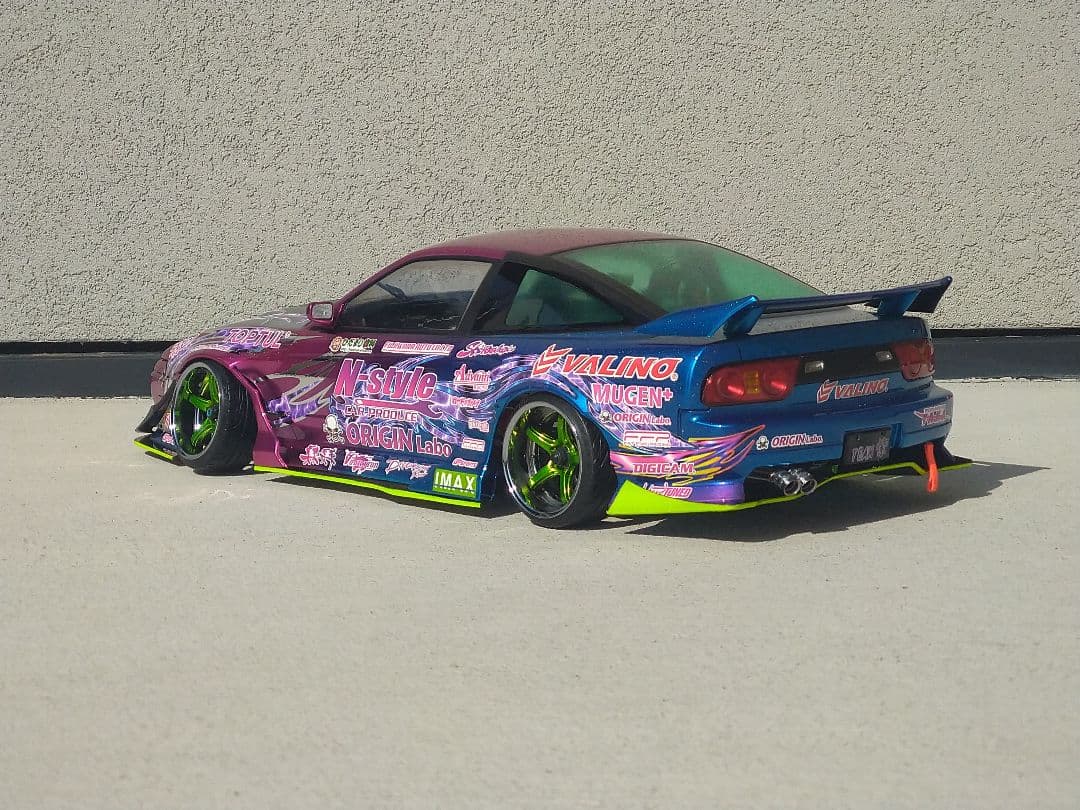 ReveD　WISTERIA 180SX　ラジコンボディ