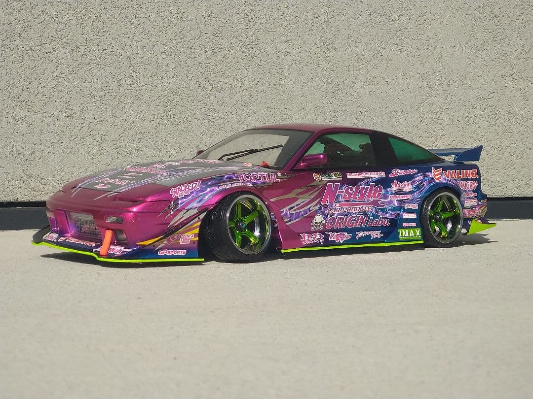 ReveD　WISTERIA 180SX　ラジコンボディ