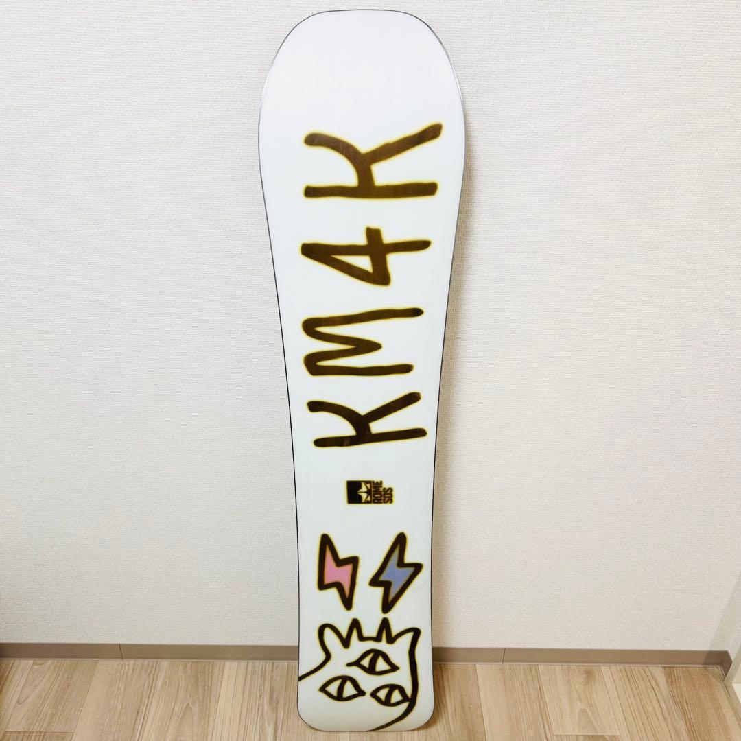 極美品 ROME×KM4K paradise stick 148 スノボ