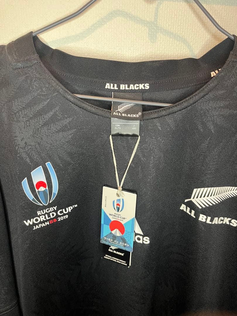 ALL BLACKS ジャージ 2019年W杯モデル 4XO