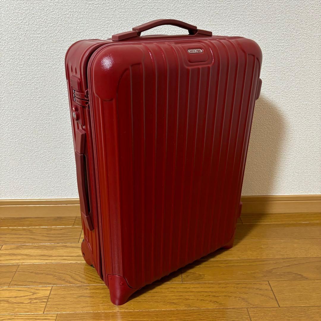 美品★ RIMOWA リモワ　サルサ　キャリーケース　レッド　35L 3R20
