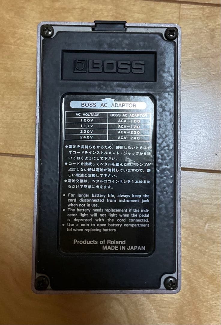 BOSS BF-2 flanger フランジャー　日本製　動作品、美品