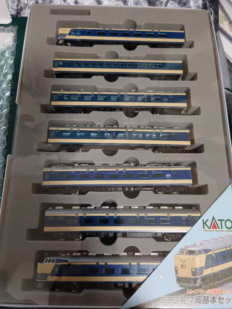 KATO 583系 Nゲージ 鉄道模型 10-395 特急 寝台列車 はつかり