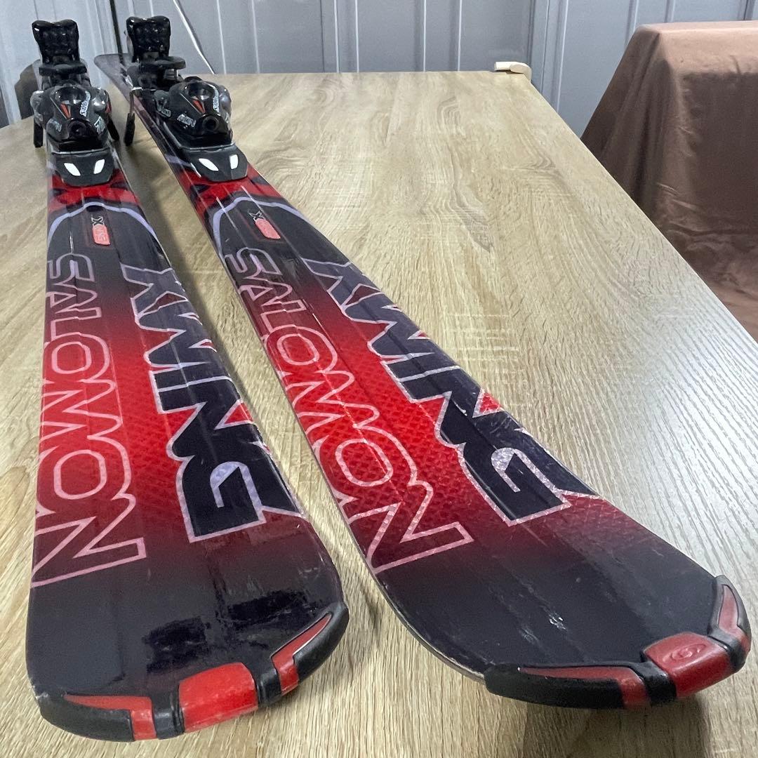 SALOMON160cm 25/25.5cmストック115cm スキーフルセット
