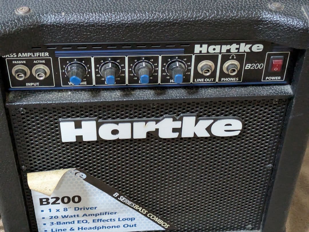 Hartke B200 ベース用アンプ