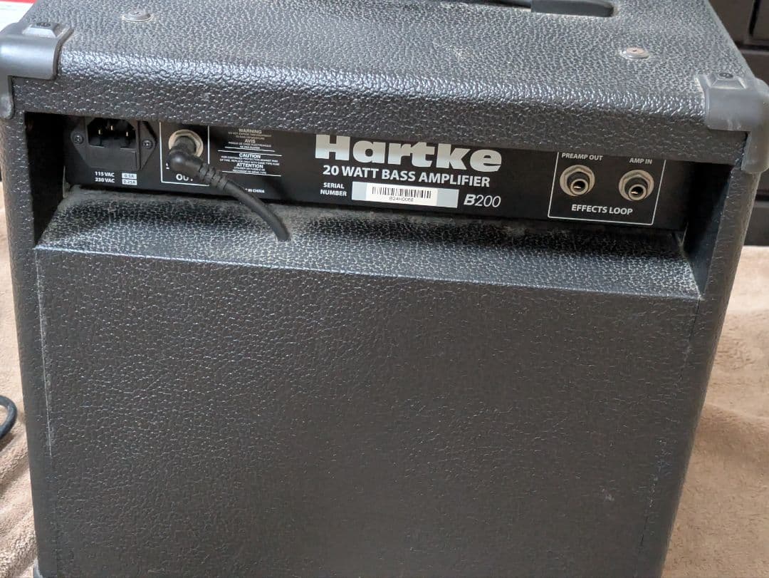 Hartke B200 ベース用アンプ
