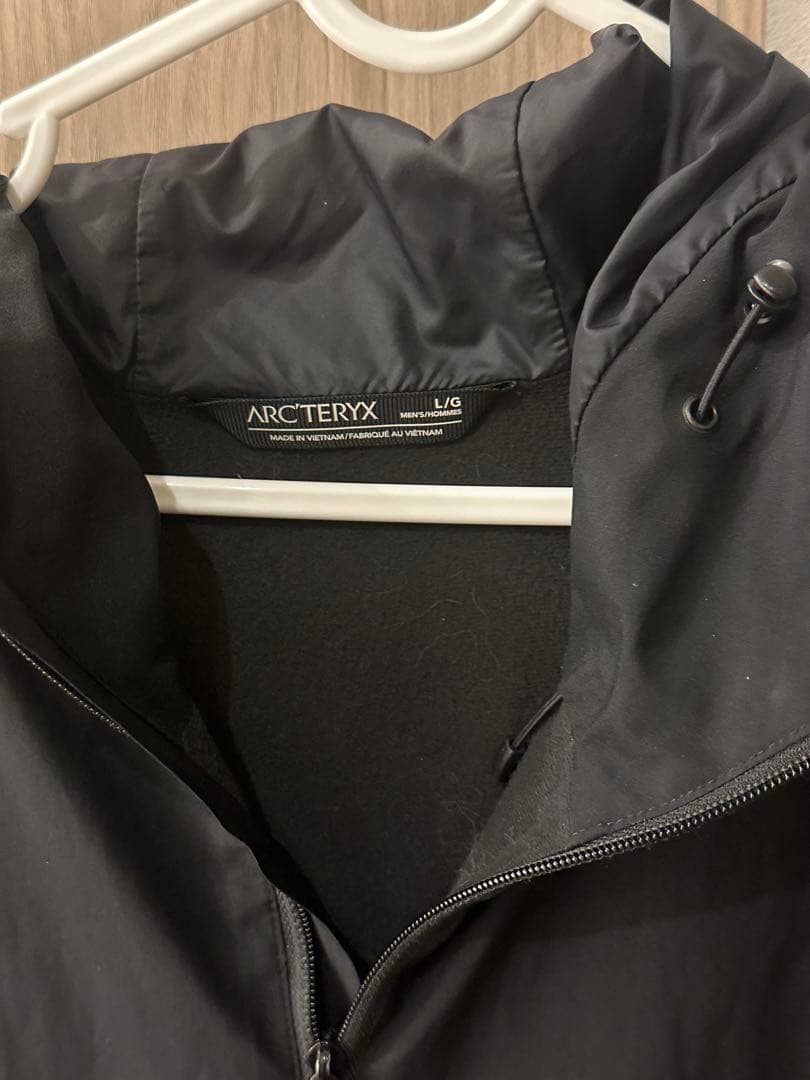 ウォーキング・ランニングウェア Arc'teryx solano hoody black size L