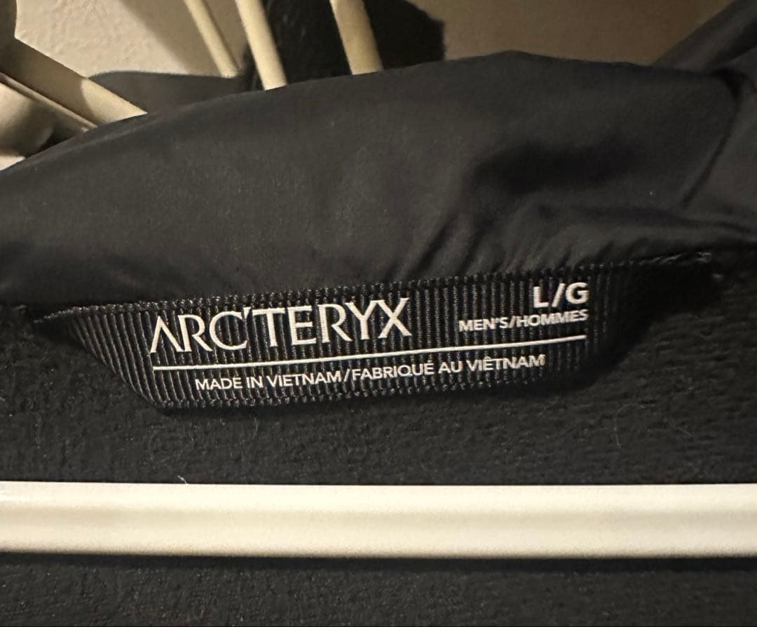 ウォーキング・ランニングウェア Arc'teryx solano hoody black size L