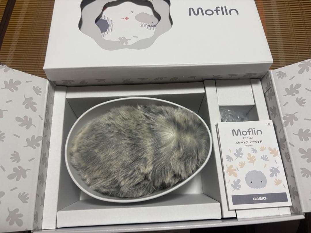 AIロボット　Moflin モフリン(シルバー)