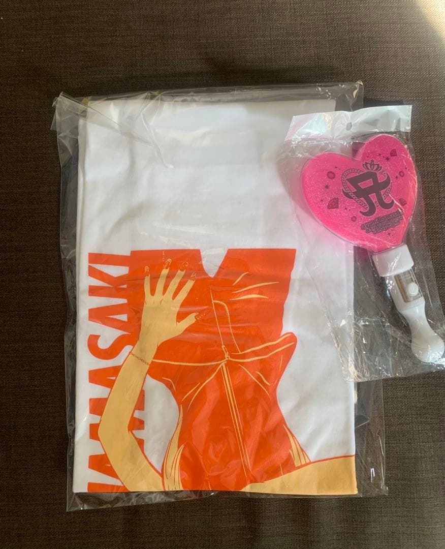 浜崎あゆみ　マカオ　TシャツLサイズ　 ペンライトセット