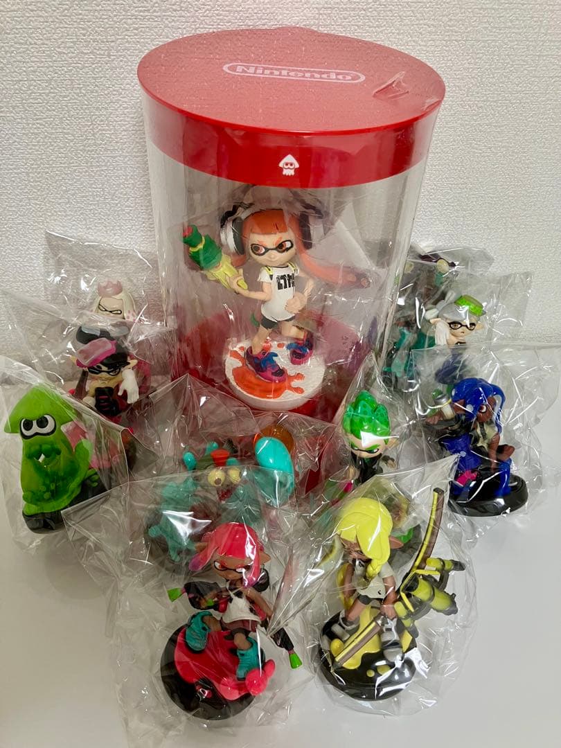スプラトゥーンamiibo まとめ売り＆スタチューインクリング