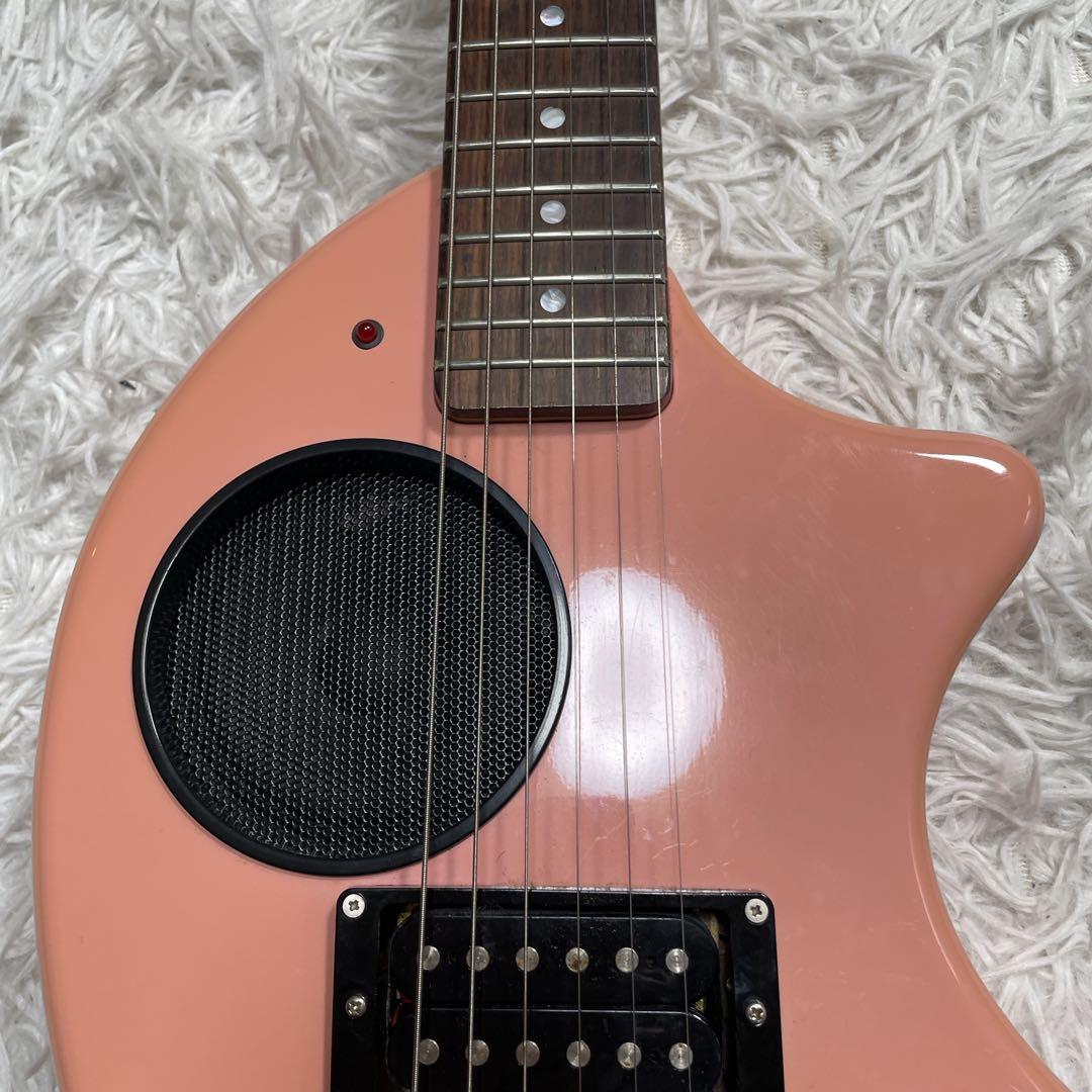 FERNANDES zo-30 ピンク エレキギター ギターケース付き　訳あり