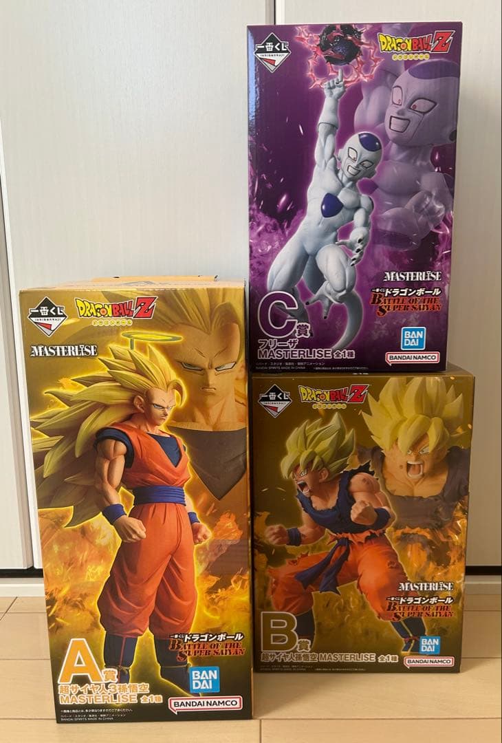 ドラゴンボール MASTERLISE フィギュア 3点セット A賞 B賞 C賞