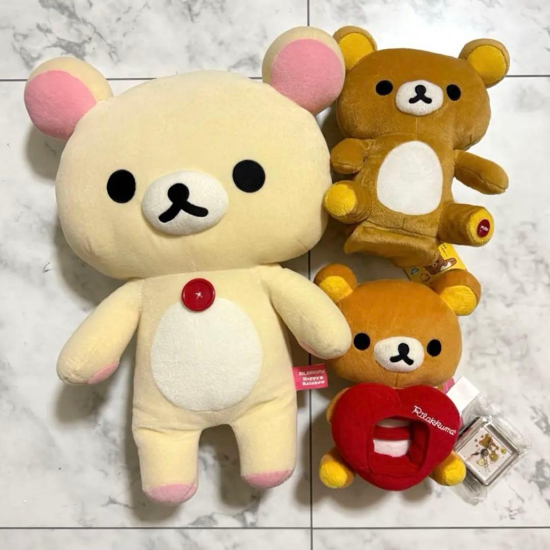 レア❣️リラックマ コリラックマ　ぬいぐるみ　3体 まとめ売り rilakkuma