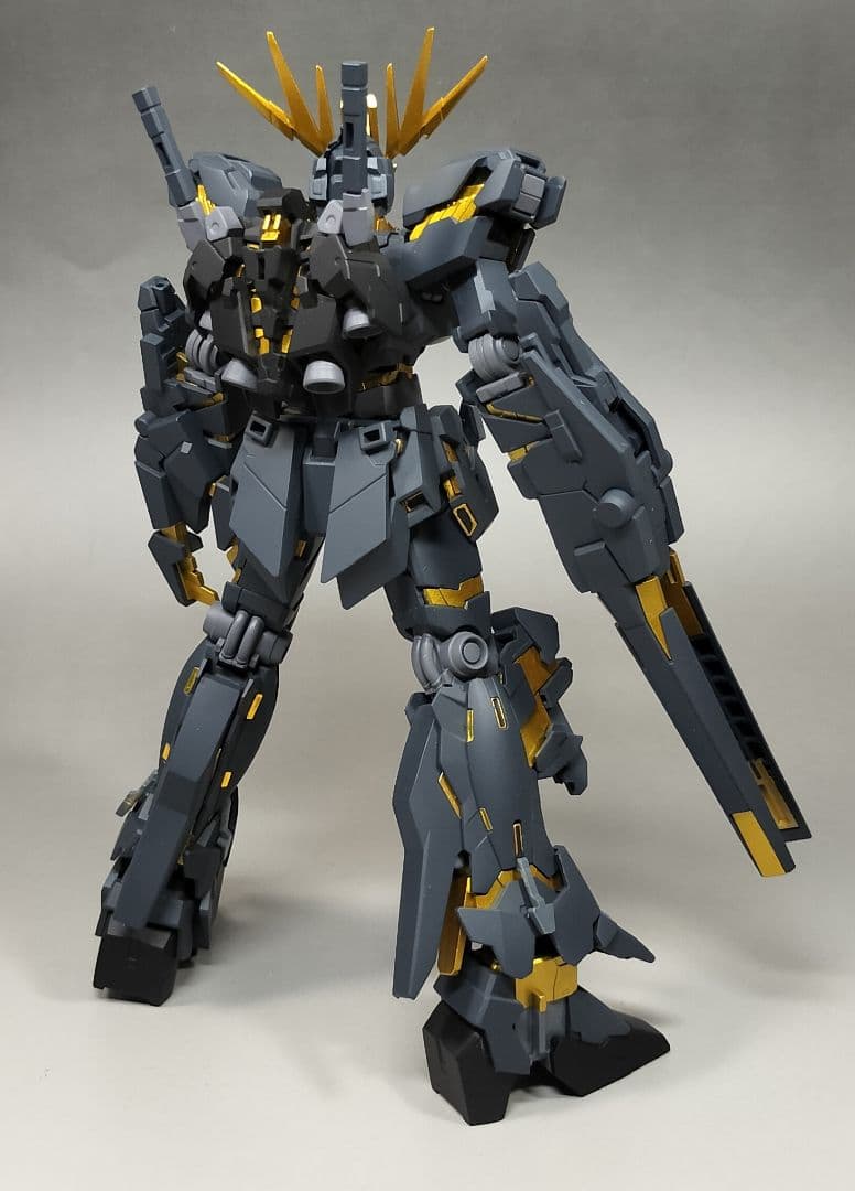 HG HGUC 1/144 ガンダム バンシィ デストロイ 改修 全塗装 完成品
