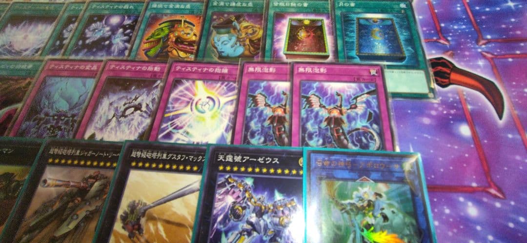 遊戯王　ティスティナ　デッキ　ガチ構築　構築済みデッキ　スリーブ付　うらら　増G