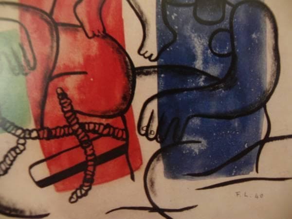 Fernand Leger、FEMMES ACROBATES、希少画集画