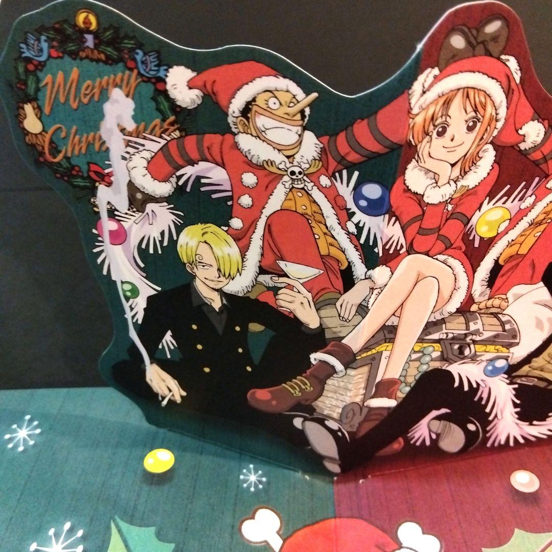 ONEPIECE クリスマスカード ポストカード 初期 当時物 レア レトロ