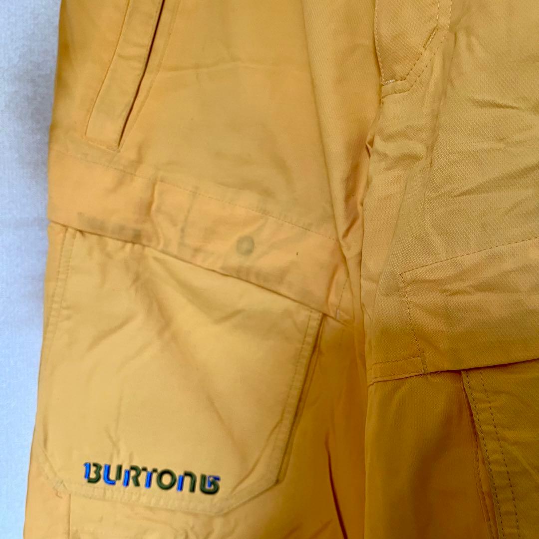 Burton スノーボードパンツ イエロー