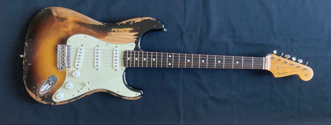 Fender MIJ ST 50s ニトロセルロースラッカー塗装　オマケ付き