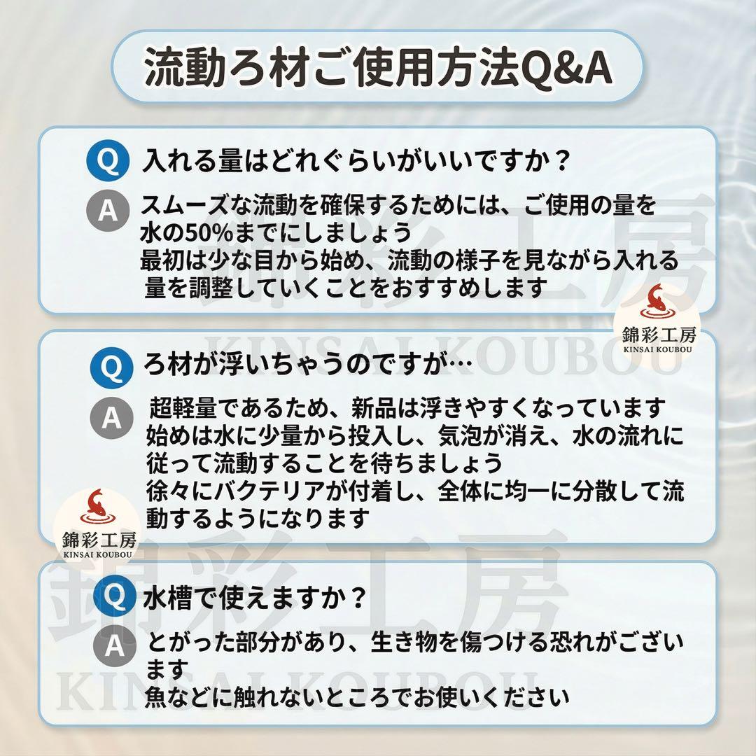 20L濾過材 64穴MBBR 流動ろ材水質浄化 アクアリウム 流動式水槽濾過材