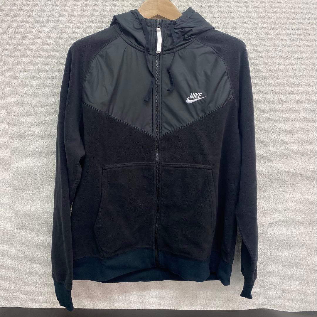 【美品】NIKE フリースセットアップ XXL ブラック