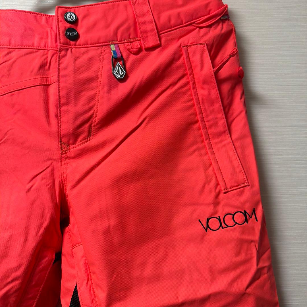 VOLCOM スノーボードパンツ 女性用 オレンジ